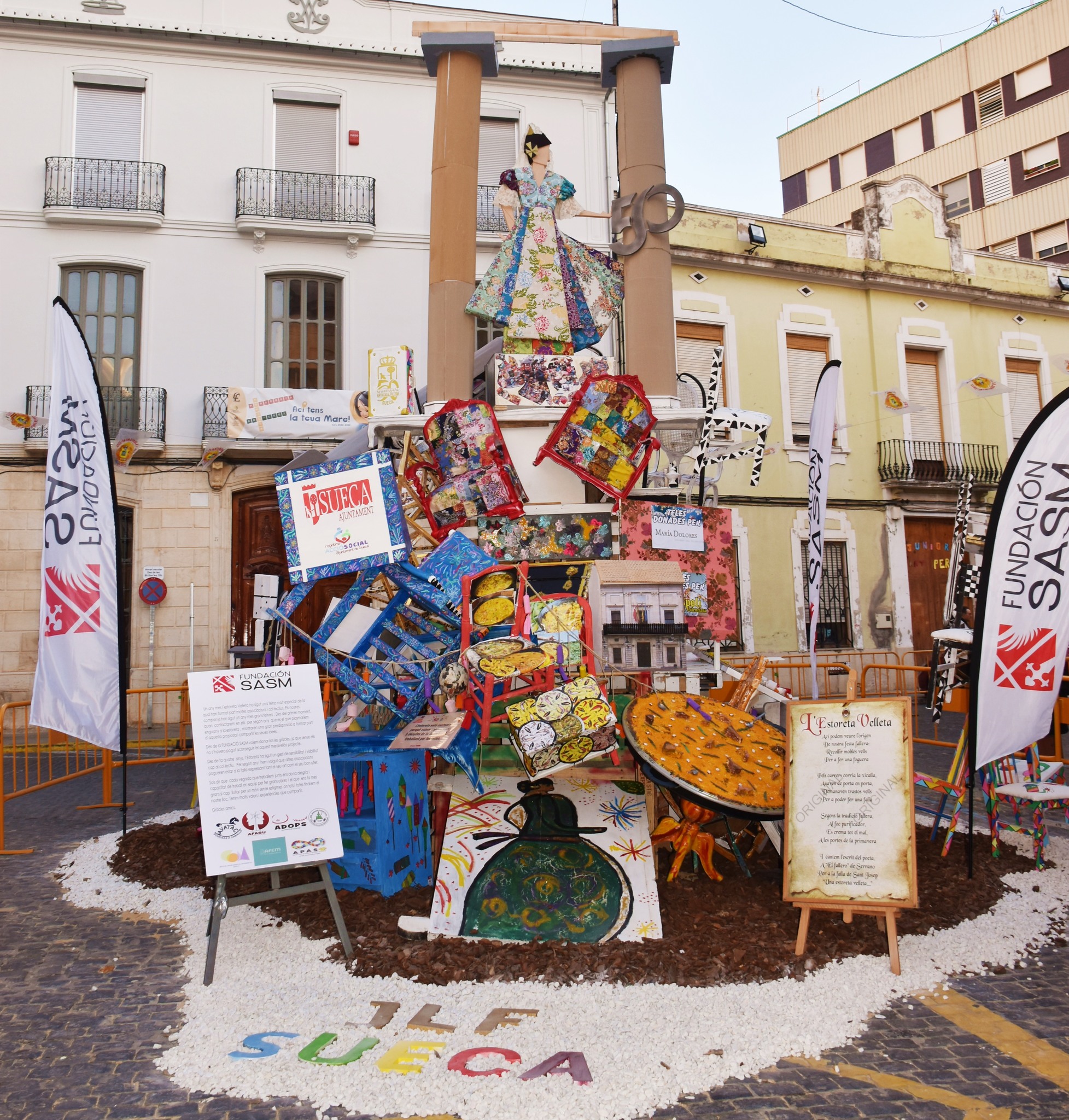 Sueca celebra la plantà de l´Estoreta Velleta - De festa en festa 2.0